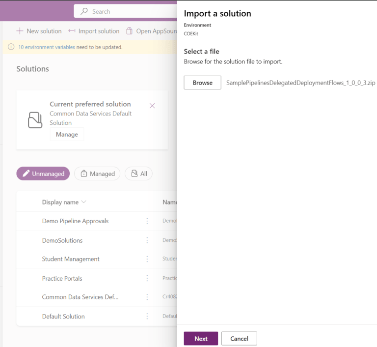 Power Platform Pipelines | Delegated Deployment with a Service ...