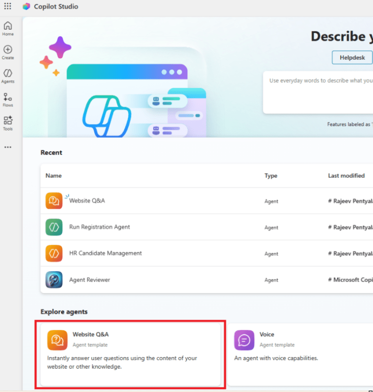 Copilot Studio: Create Test Cases to Evaluate Agent – Rajeev Pentyala ...