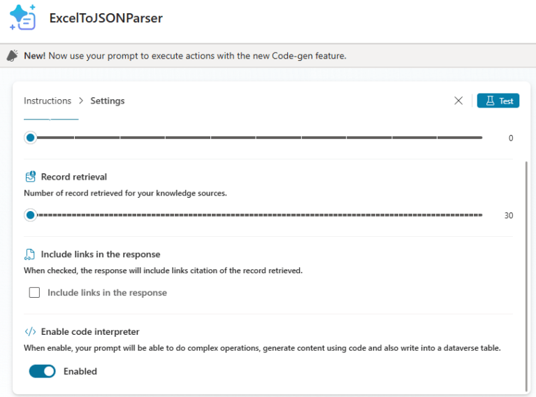 Using ‘Code Interpreter’ to Process Excel Files in Copilot Studio ...