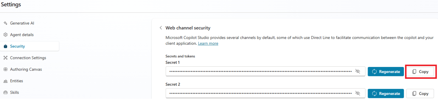Direct Line API + Copilot Studio Agent: Build a C# Console Messaging ...
