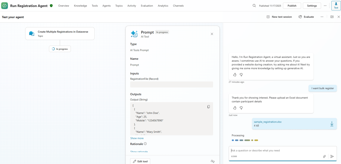 Using ‘Code Interpreter’ to Process Excel Files in Copilot Studio ...