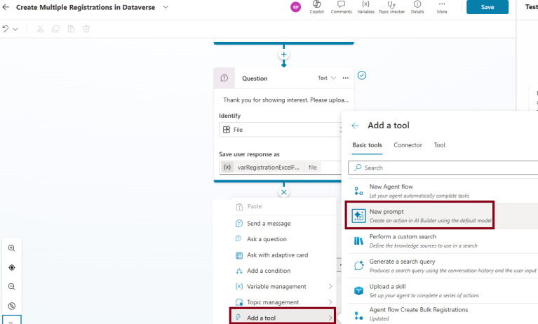 Using ‘Code Interpreter’ to Process Excel Files in Copilot Studio ...