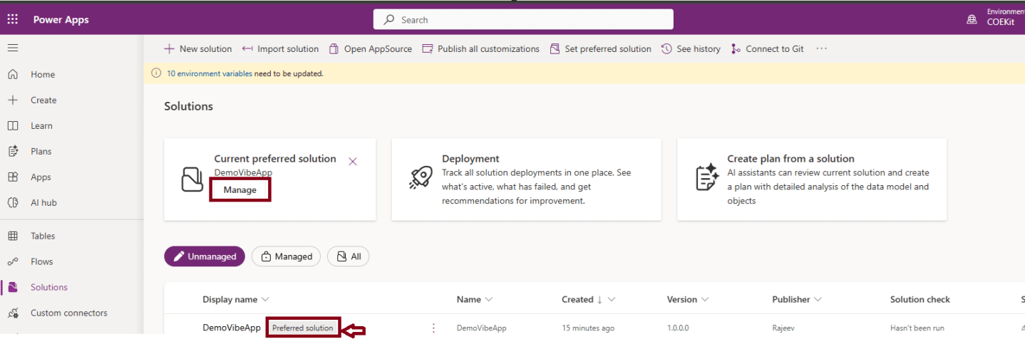 Power Apps: Build a New App at Vibe.PowerApps.com – Rajeev Pentyala ...