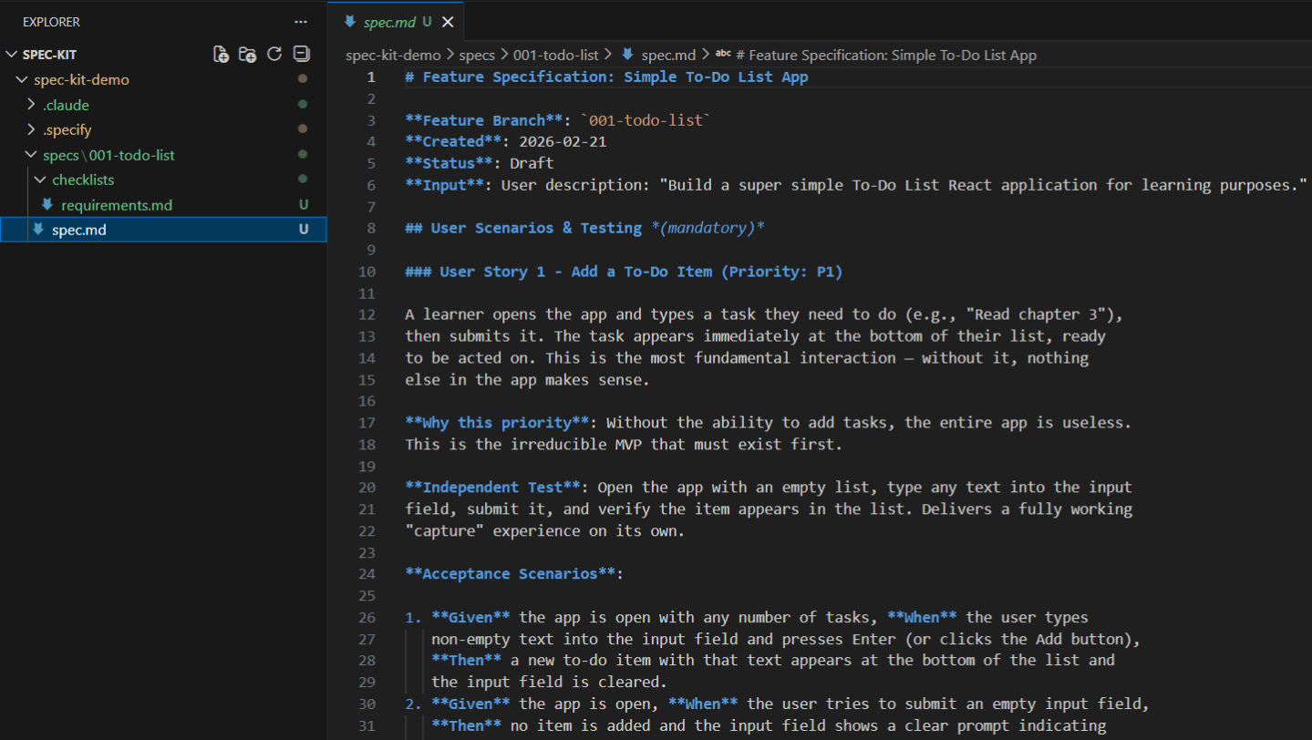 GitHub Spec-Kit with Claude Code: Build a React App Using Spec-Driven ...