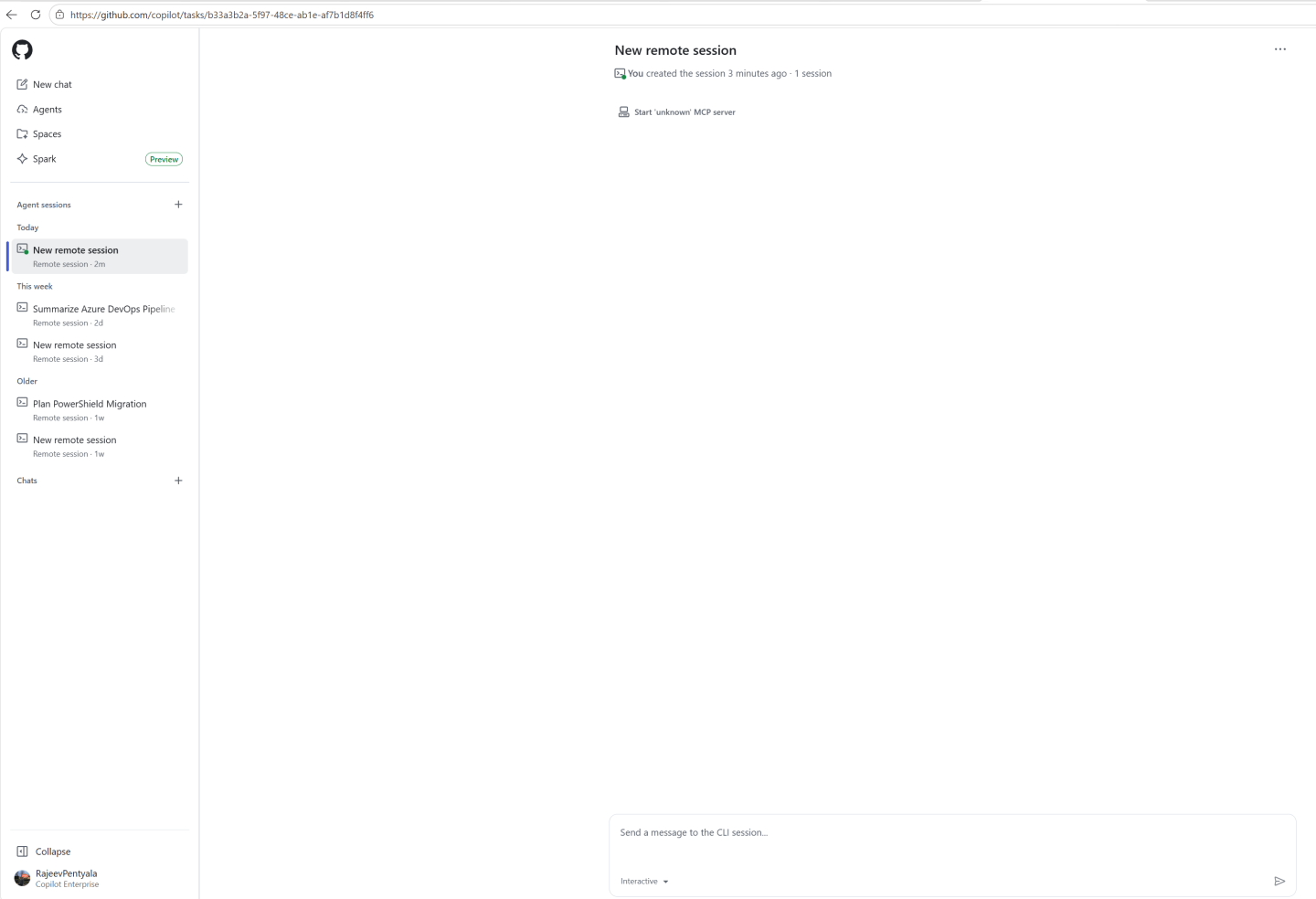 GitHub Copilot CLI Remote Session – Rajeev Pentyala – Technical Blog on ...